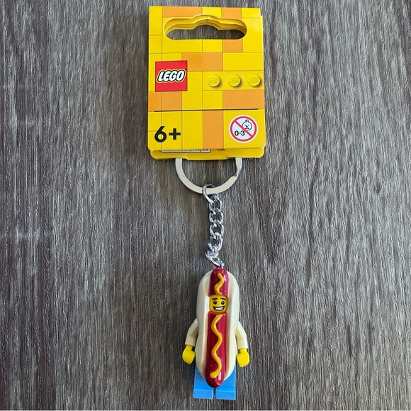 Lego | Toys | Lego Hot Dog Suit Guy Keychainkeyring Series 3 Minifigure ...